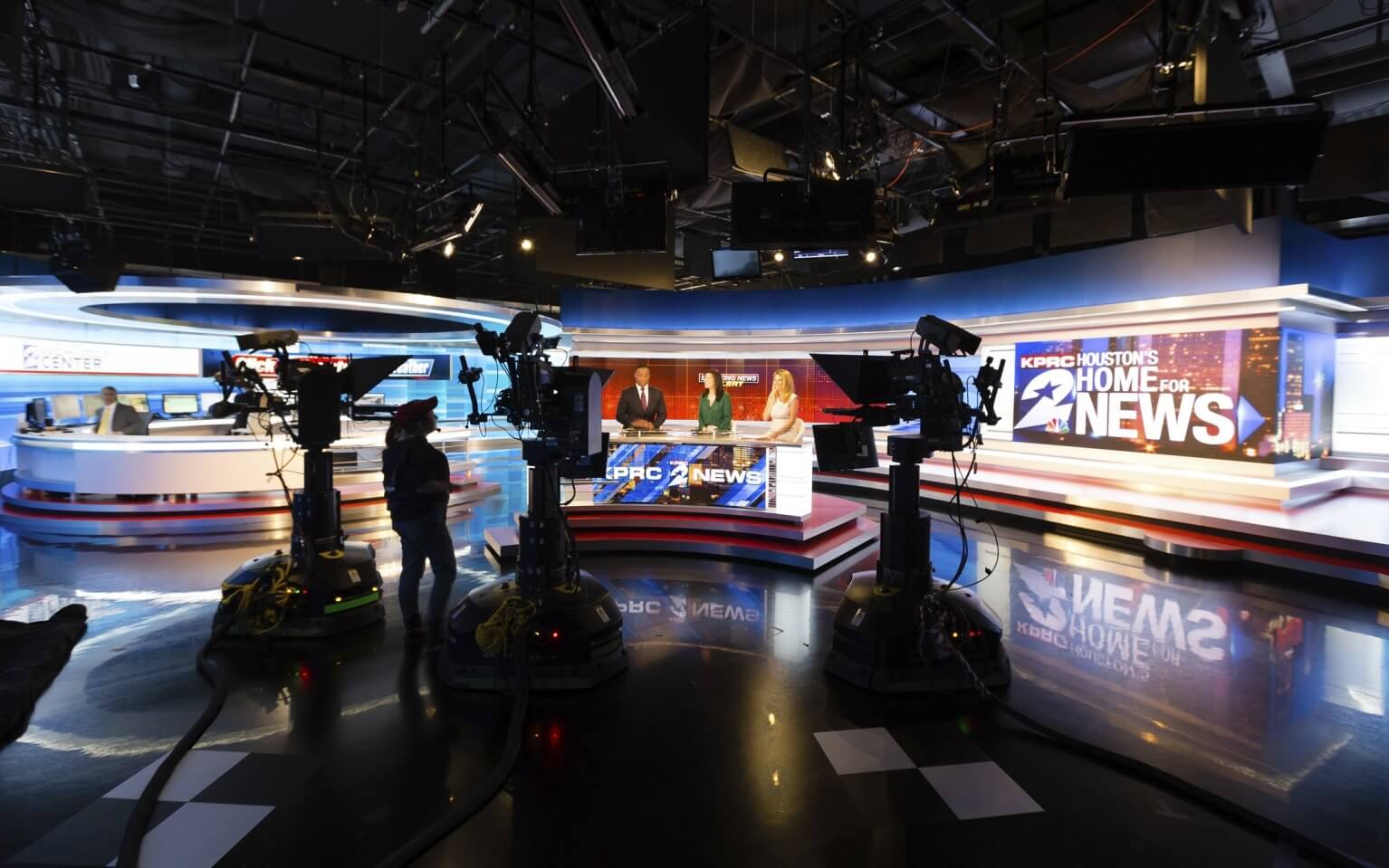 KPRC Graham Media Next Generation Broadcast Studio | Corgan